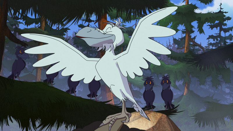 Yakari (2005) S04E16: Die Legende vom Weißen Raben (Le grand corbeau ...