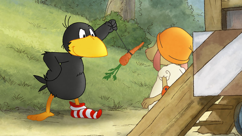 Der kleine Rabe Socke – Die TV-Serie S02E08: Socke der Hypnotiseur ...