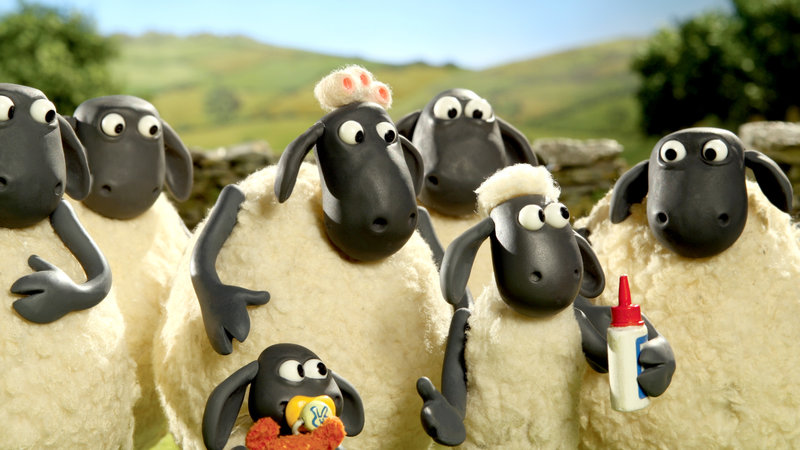 Shaun das Schaf S02E25: Ein schwerer Brocken (Chip Off The Old Block ...