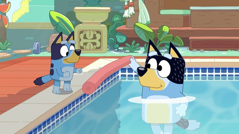 Bluey (2018) S01E22: Der Pool (The Pool) – fernsehserien.de