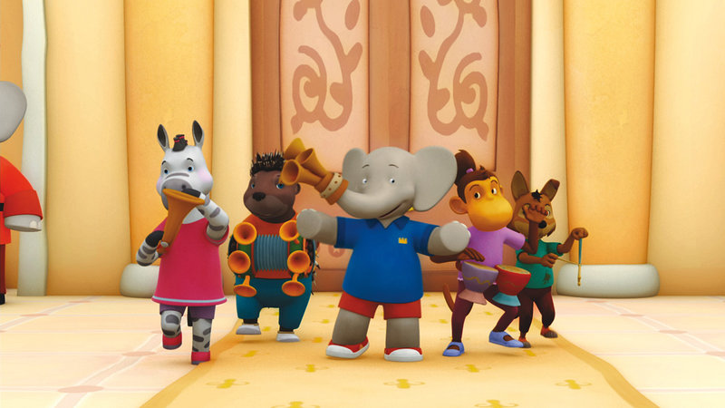 Babar und die Abenteuer von Badou S01E03: Lampenfieber (Tutu Badou ...