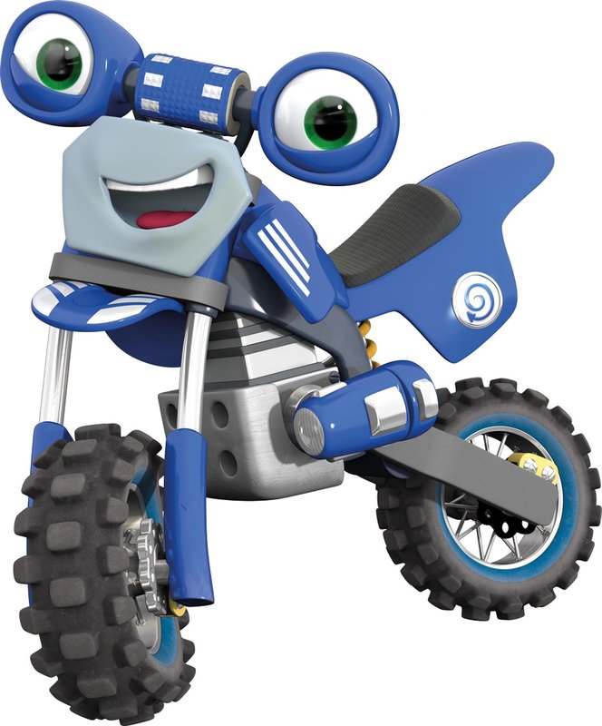 Ricky Zoom S01E01a: Loops Reifen-Trick (Flat Out Awesome ...