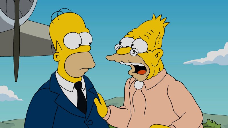 Die Simpsons S26E20: Air Force Grampa (Let’s Go Fly A Coot ...