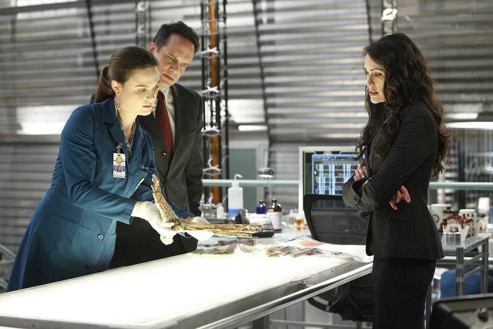 Bones – Die Knochenjägerin S05E18: Das Bein im Biest aus dem Becken ...