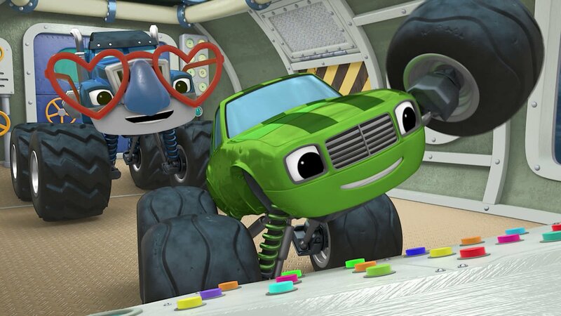 Blaze und die Monster-Maschinen S05E11: Die Eiscreme-Monstermaschine ...