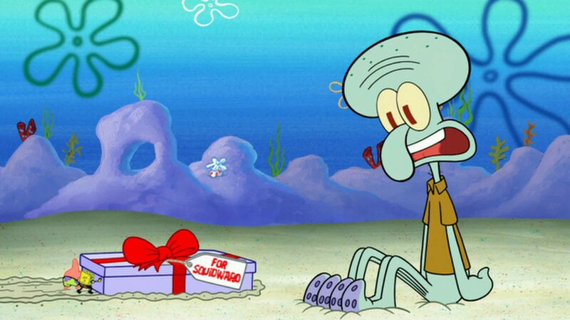 SpongeBob Schwammkopf S06E07a: Thaddäus, der Riese (Giant Squidward ...