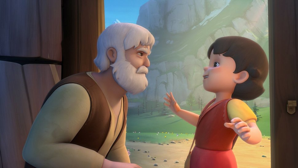Heidi (2013) S01E28: Glöckchen wird geboren (A New Goat In The Herd ...