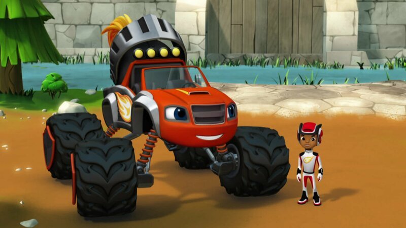 Blaze und die Monster-Maschinen S02E07: Das Ritter-Rennen (Knight ...