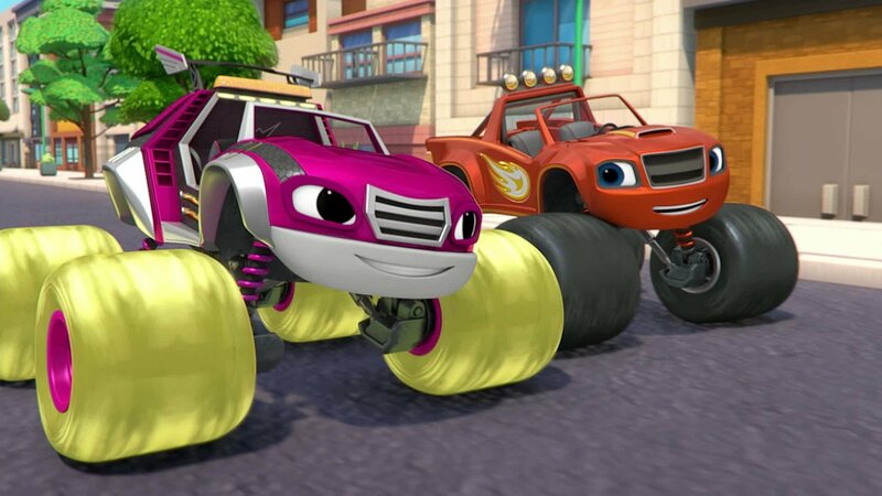 Blaze und die Monster-Maschinen S03E19: Die Rettung am Renntag (Raceday ...