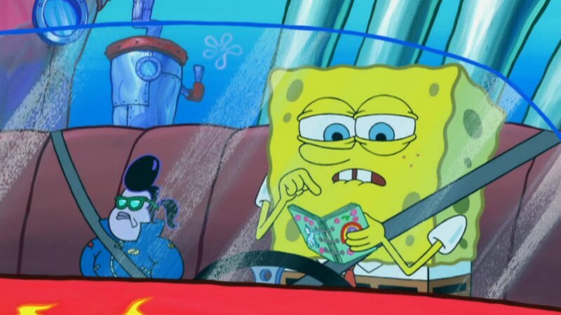 SpongeBob Schwammkopf S08E02b: Heiße Reifen (The Hot Shot ...