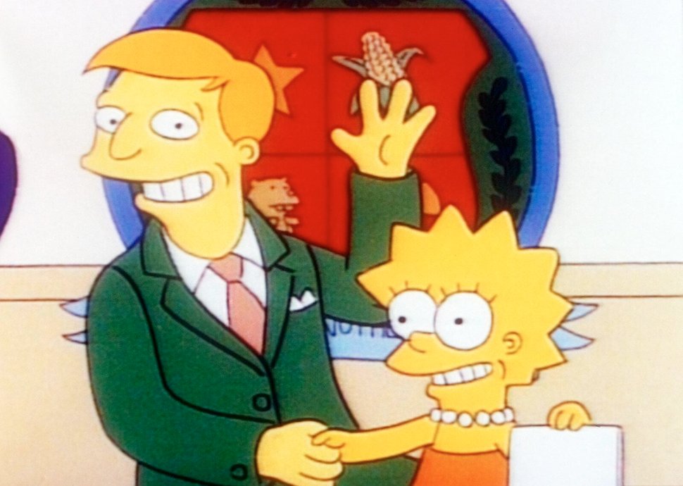 Die Simpsons S03E02: Einmal Washington und zurück (Mr. Lisa Goes To ...