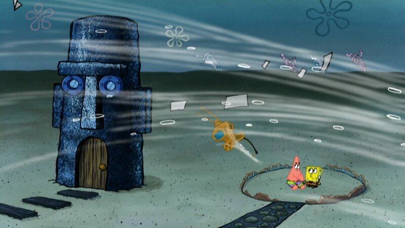 SpongeBob Schwammkopf S08E11a: Meerjungfraumann: Wie alles anfing ...