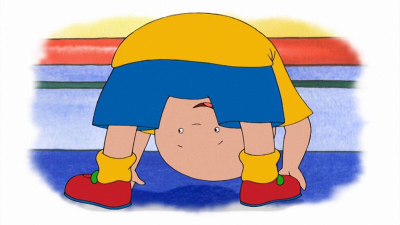 Caillou S01E49a: Caillou macht Gymnastik (Caillou’s Gym day ...