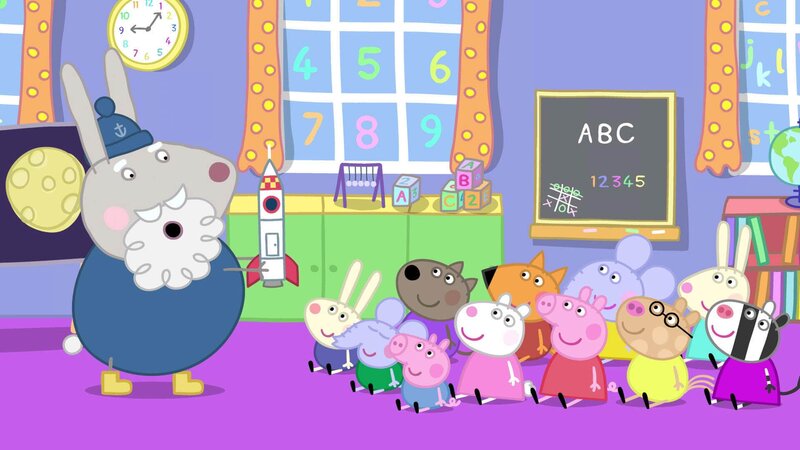 Peppa Pig S04E50: Opi Mümmel im Weltraum (Grampy Rabbit In Space ...
