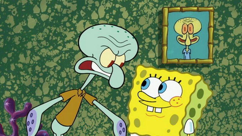 SpongeBob Schwammkopf S06E16a: Besuch von Thaddäus (Squid’s Visit ...