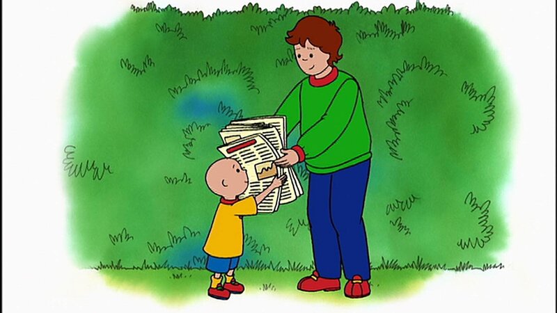 Caillou S01E24a: Comicwirbel (Comic Caper!) – fernsehserien.de