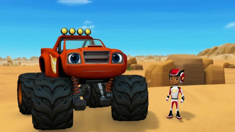 Blaze und die Monster-Maschinen S01E17: Die rasende Rakete (Runaway ...