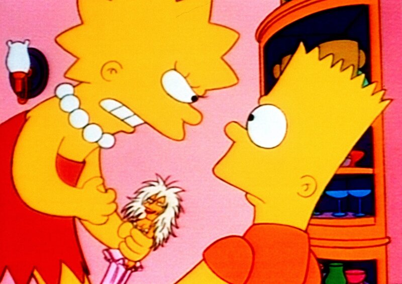 Die Simpsons S05E14: Lisa kontra Malibu Stacy (Lisa Vs. Malibu Stacy ...