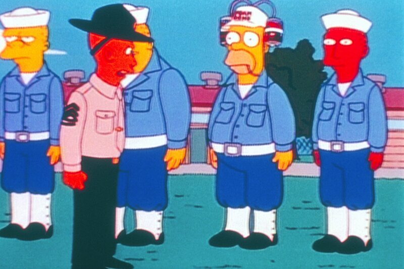 Die Simpsons S09E19: Homer geht zur Marine (Simpson Tide ...