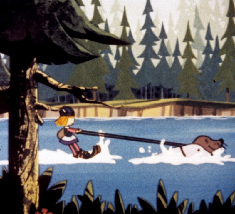 Wickie und die starken Männer (1972) S01E19: Das fliegende Schiff (ビッケと ...