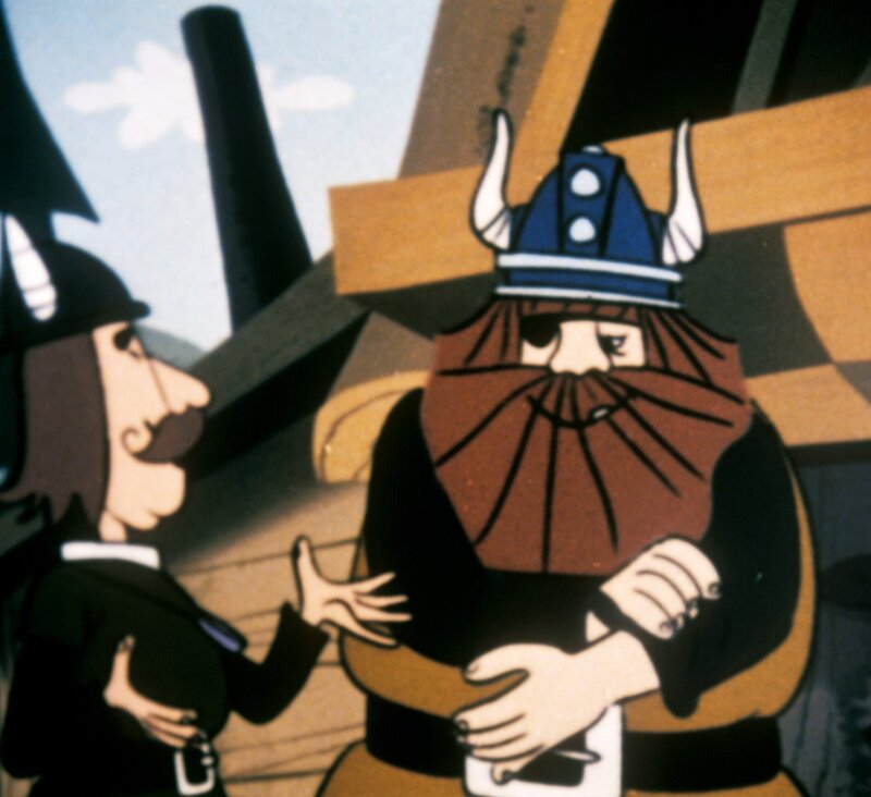 Wickie und die starken Männer (1972) S01E24: Faxe hat eine Braut (ファクセの ...