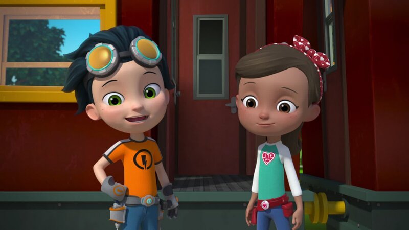 Rusty Rivets S01E13a: Liams Vergnügungspark (Rusty In Liam Land ...
