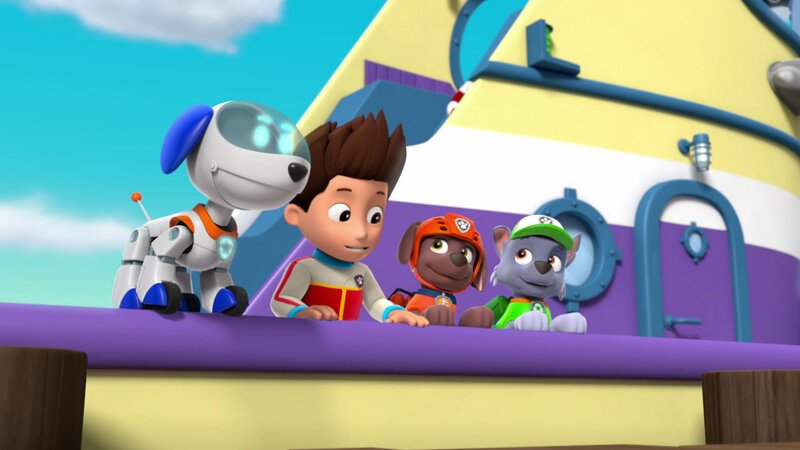 Paw Patrol S03E08a: Draufgänger Danny X (Pups Save Daring Danny X ...