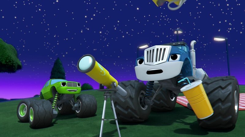 Blaze und die Monster-Maschinen S05E16: Besuch aus dem All (Space Alien ...