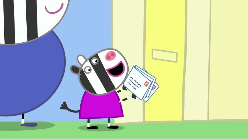 Peppa Pig S02E28: Zoe Zebra (Zoë Zebra The Postman’s Daughter ...