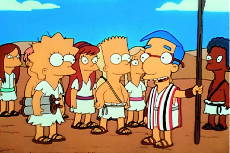 Die Simpsons S10E18: Bibelstunde, einmal anders (Simpson’s Bible ...