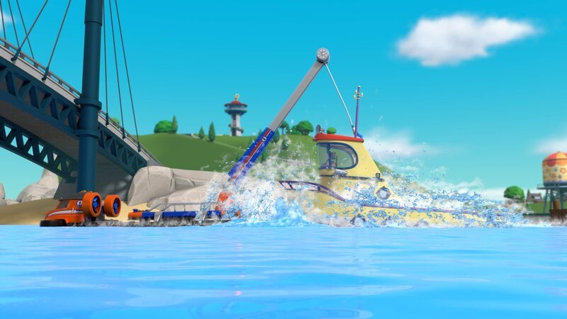 Paw Patrol S09E09: Die Trucker-Hunde retten die Brücke (Big Truck Pups ...