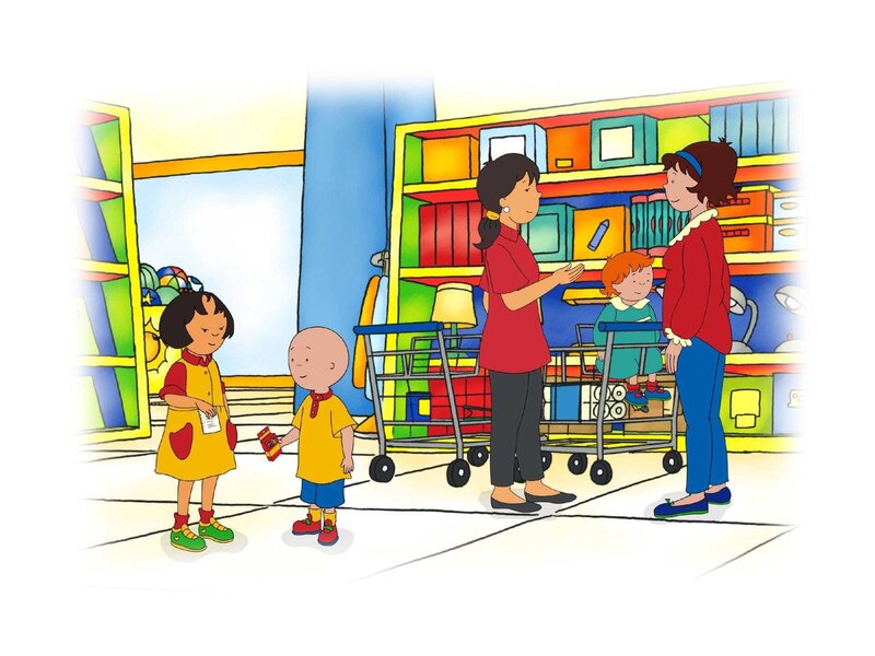 Caillou S04E08a: Nur Geduld (Rushing the Raspberry) – fernsehserien.de