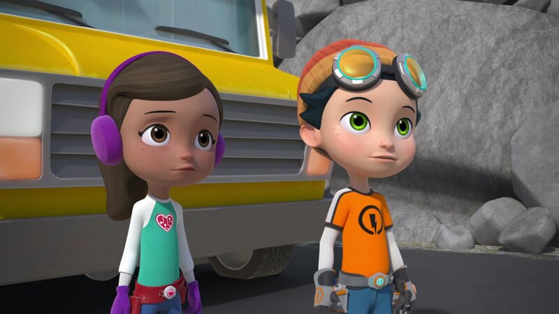 Rusty Rivets S01E02a: Der steinige Ski-Trip (Rusty’s Ski Trip Blip ...
