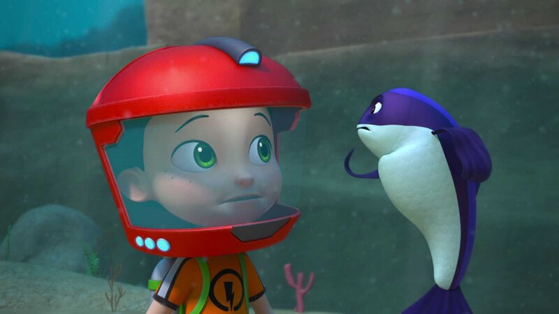 Rusty Rivets S01E05a: Rusty auf Tauchstation (Rusty Dives In ...