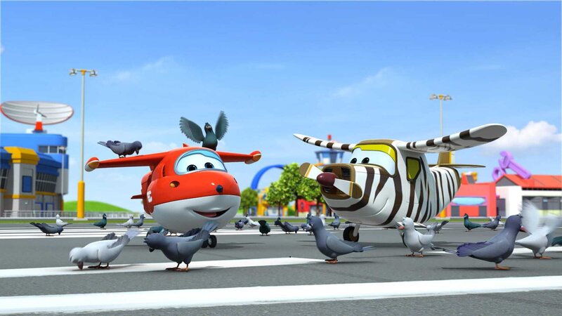 Super Wings S01E30: Entlaufener Dinosaurier (Runaway Rex ...