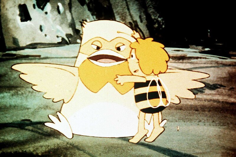 Biene Maja (1975) S01E31: Harald, der Spatz (Harold the Hawk ...