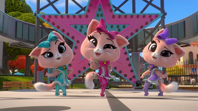 44 Cats S01E46: Besuch von den Pinky Paws (Le Pinky Paws ...