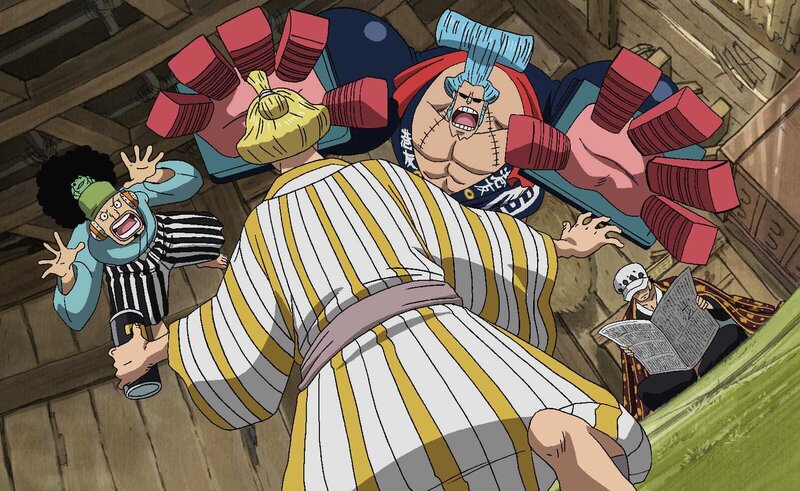 One Piece 929: Das Band zwischen Gefangenen. Ruffy und Opa Hyo! (囚人の絆 ...