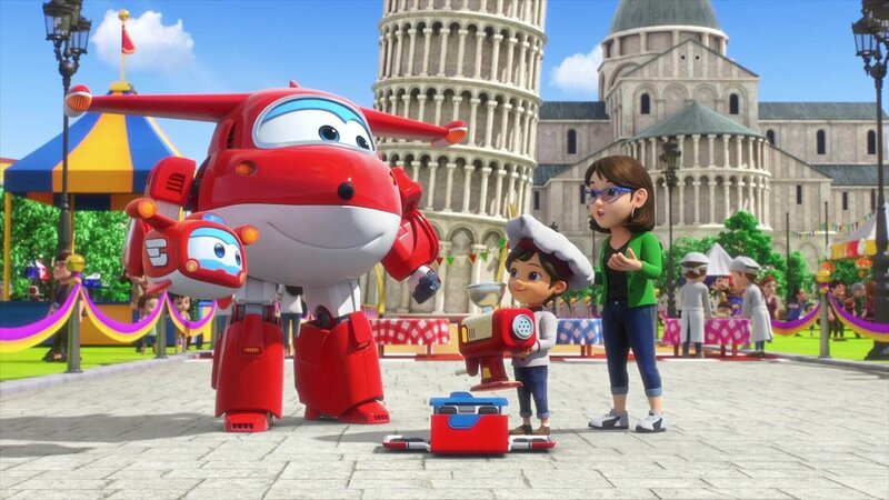 Super Wings S05E03: Pasta Panik in Pisa (Pisa Pasta Panic ...