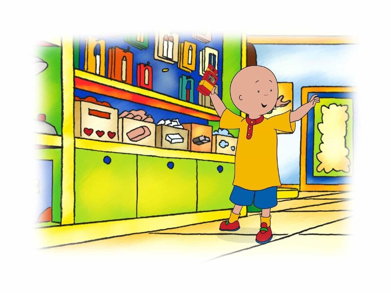 Caillou S02E13a: Caillou geht einkaufen (Caillou Goes Shopping ...