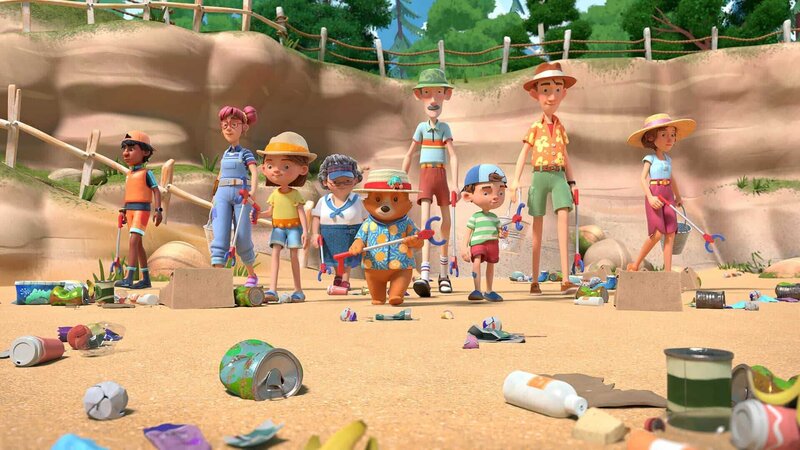 Paddingtons Abenteuer S03E12a: Paddington und die Strandsäuberung ...