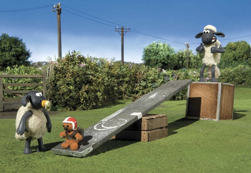 Shaun das Schaf S02E25: Ein schwerer Brocken (Chip Off The Old Block ...