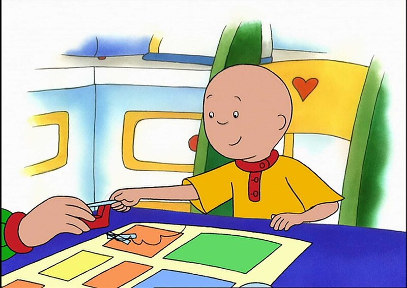 Caillou S01E24a: Comicwirbel (Comic Caper!) – fernsehserien.de