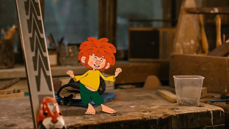 Neue Geschichten vom Pumuckl S01E12: Pumuckl will Skifahren ...