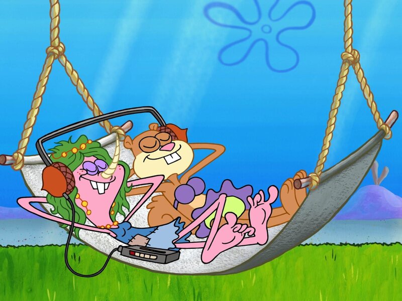 Spongebob Und Sandy Familie