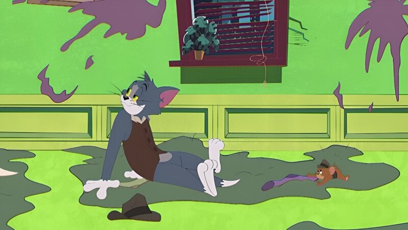The Tom and Jerry Show (2014) S04E26b: Slam Dunk (Slam Dunk ...