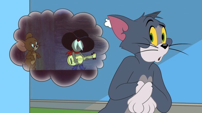 The Tom and Jerry Show (2014) S02E18a: Onkel Pecos, der Rodeo-Clown ...