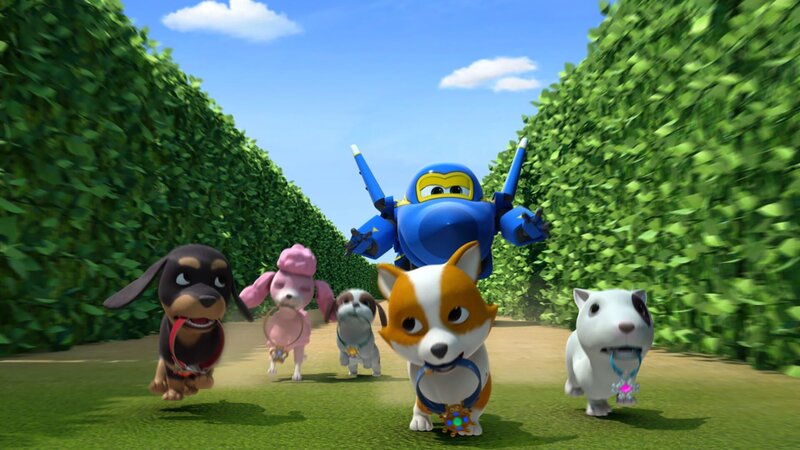 Super Wings S01e05 Königliche Hundebabys Puppies For A Princess