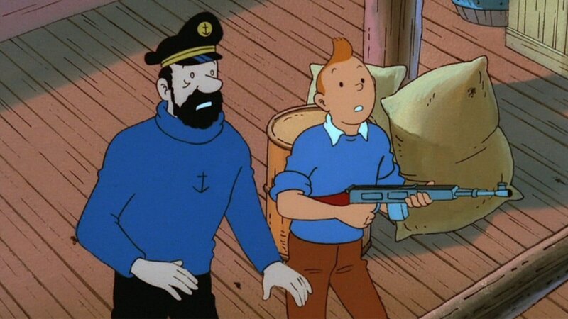 Tim und Struppi S03E02: Kohle an Bord (2) (Coke en stock, pt. 2 ...