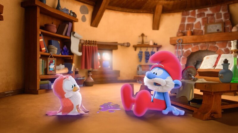 Die Schlümpfe S02E23: Papa Spatz (L’Envol du Grand Schtroumpf ...